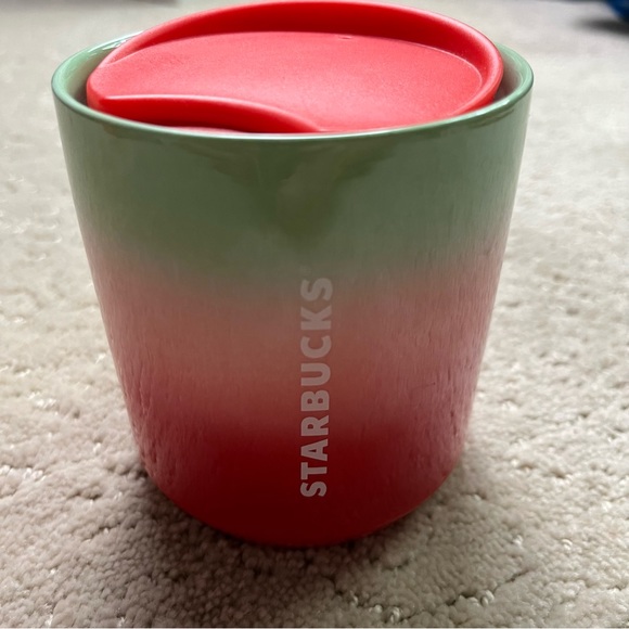 Starbucks | Dining | Starbucks Redgreen Gradient 8oz Tumbler Cup ...